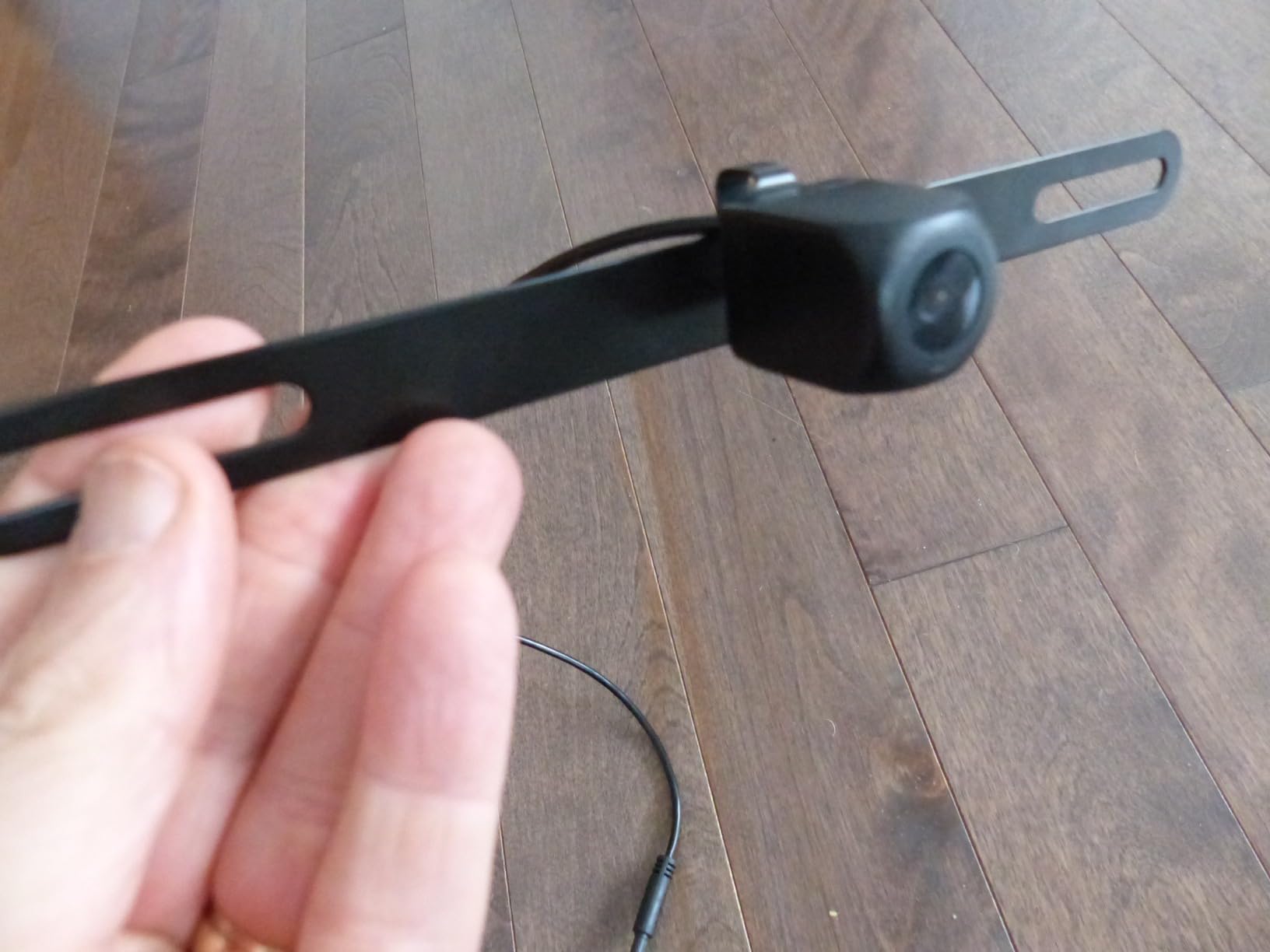 Amazon.com: Pixelman Stainless Steel License Plate Camera Mount,2PCS ...