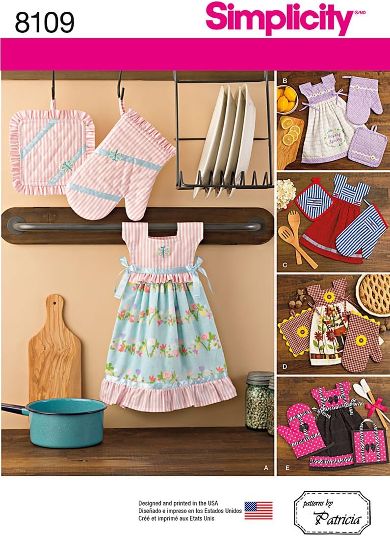 Amazon.com: Simplicity Crafts Sewing Pattern - Fruit Theme Place Mats ...