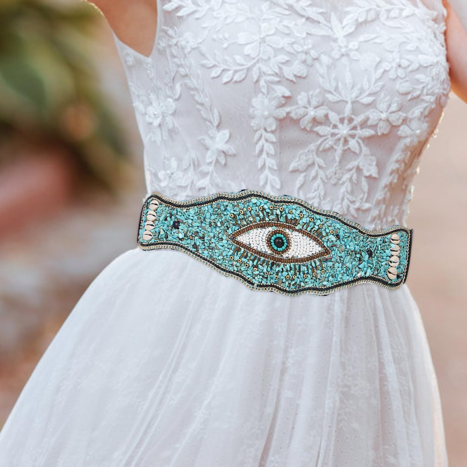 Turquoise wedding belt 60 photos - Astyledwedding.com