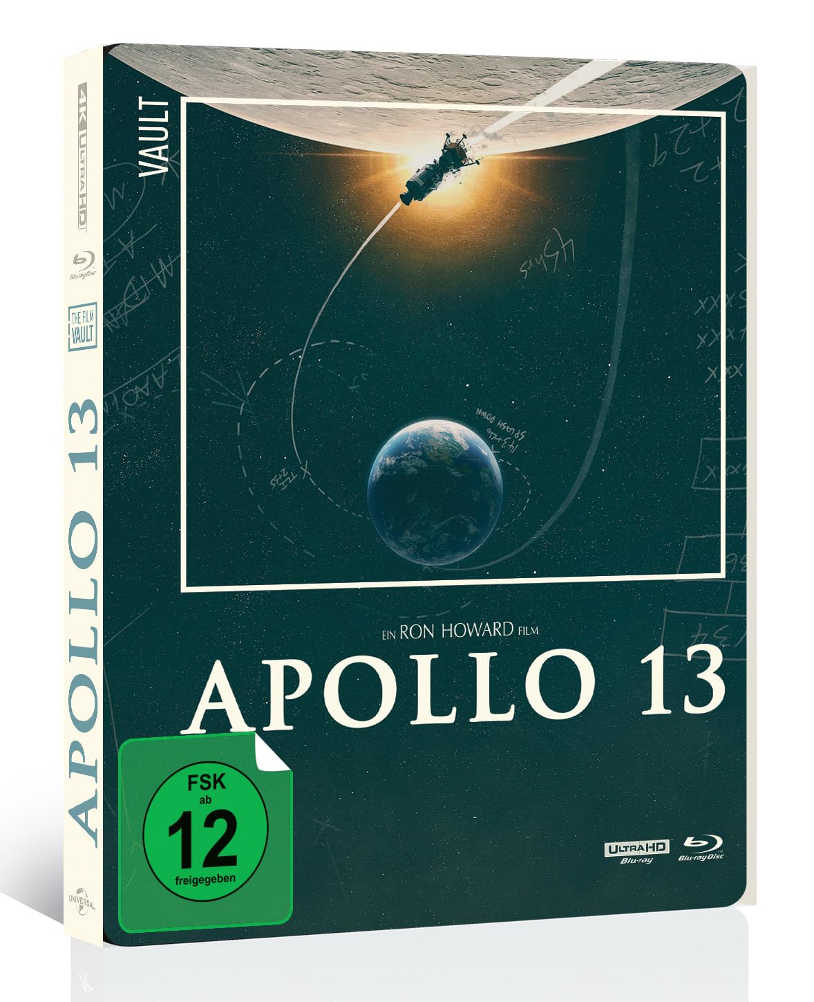 Amazon.com: Apollo 13 - Limited Steelbook [4K Ultra HD] + [Blu-ray ...