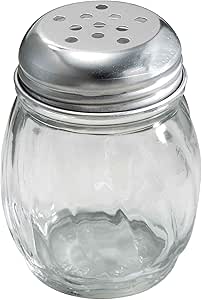Amazon.com: Winco 12-Piece Cheese Shaker with Perforated Top, 6-Ounce ...