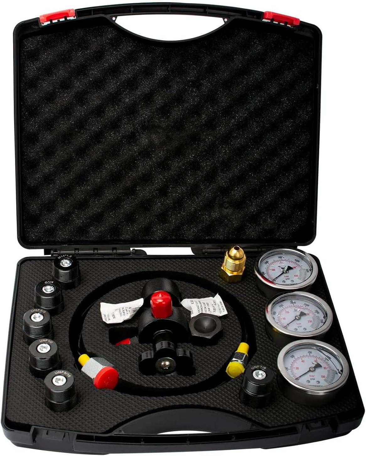 Amazon.com: Hydraulic Nitrogen Pressure Test Set Hydraulic Nitrogen ...