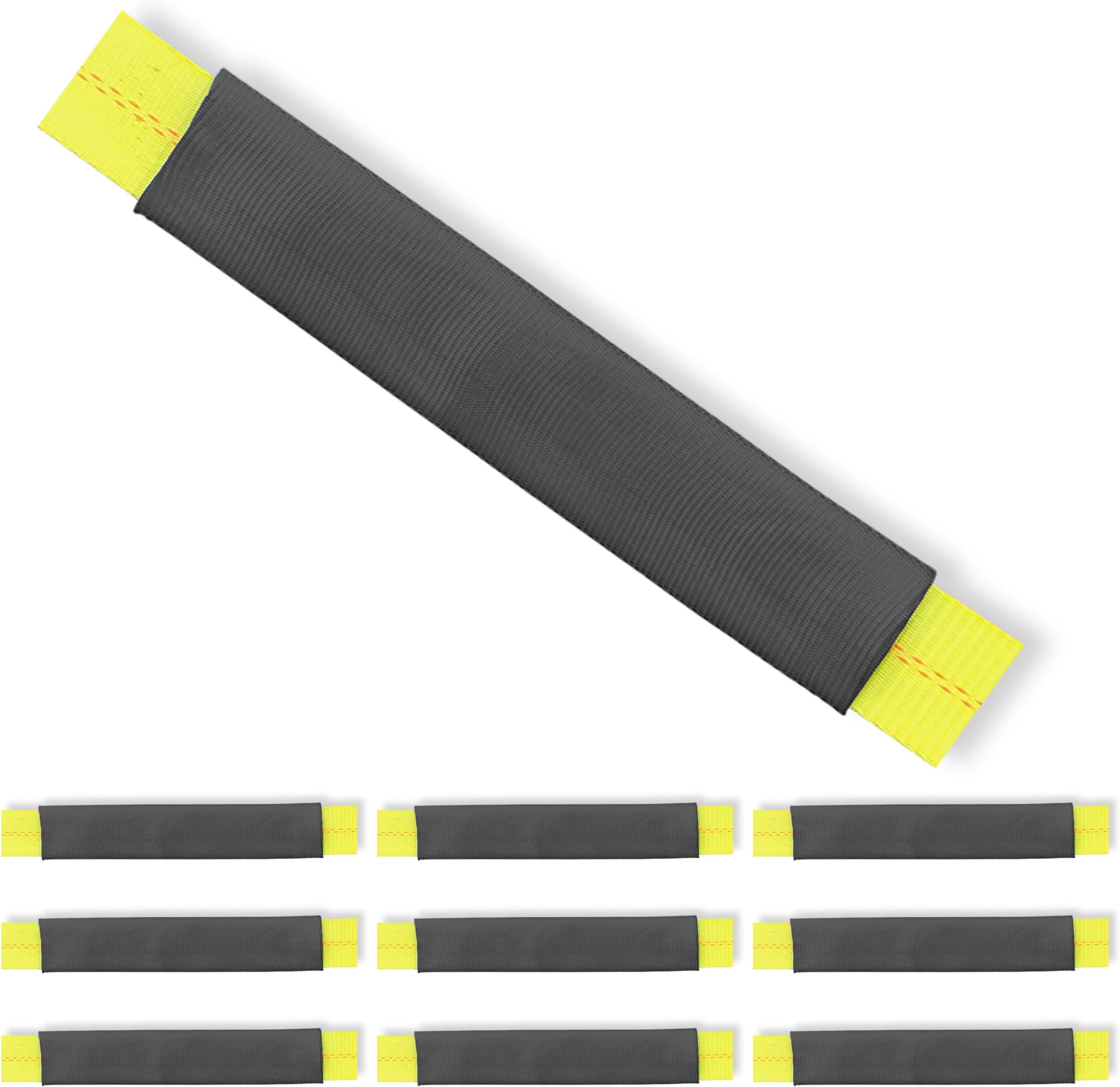 Pack of 4 Heavy Duty Ratchet Strap Wear Sleeves HGV Lashing Edge ...