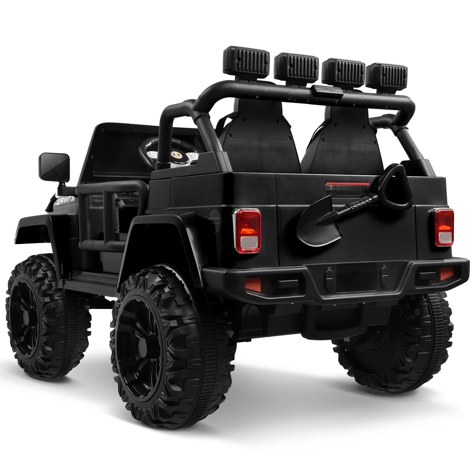 Joywhale 24V Kids Ride on 2 Seater Car 4WD Large Size Battery Powered ...