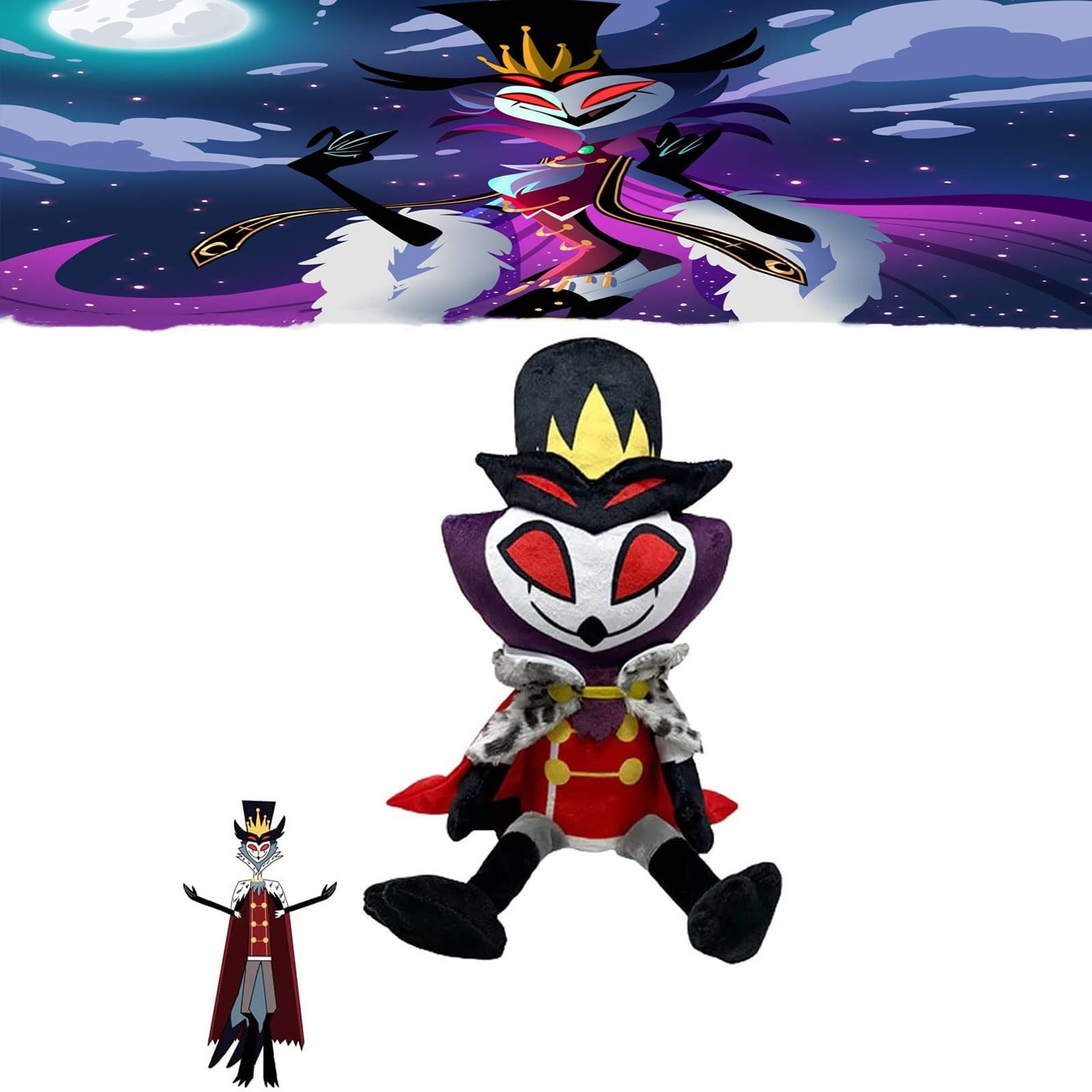 Buy Helluva Boss Plush,13in/33cm Helluva Boss Stolas Plush, Helluva ...