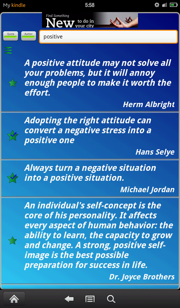 Positive Thinking - App on the Amazon Appstore