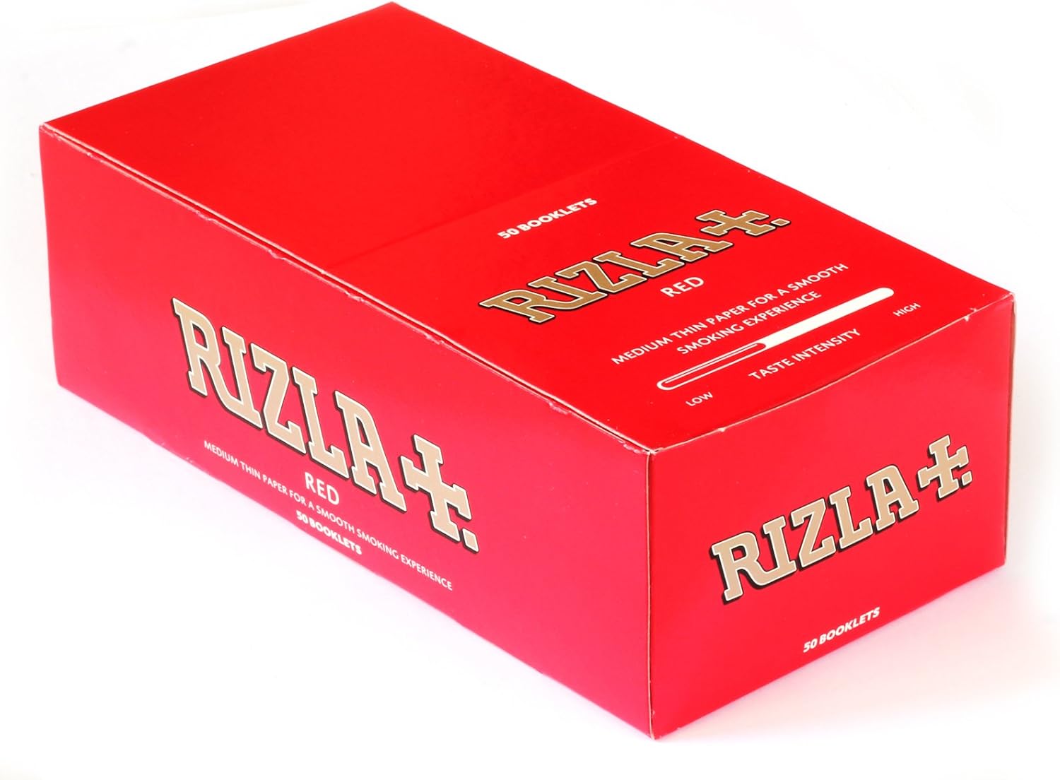 Rizla Red Rolling Papers 50 Packs Of 50 (2500 Papers) by Rizla : Amazon ...