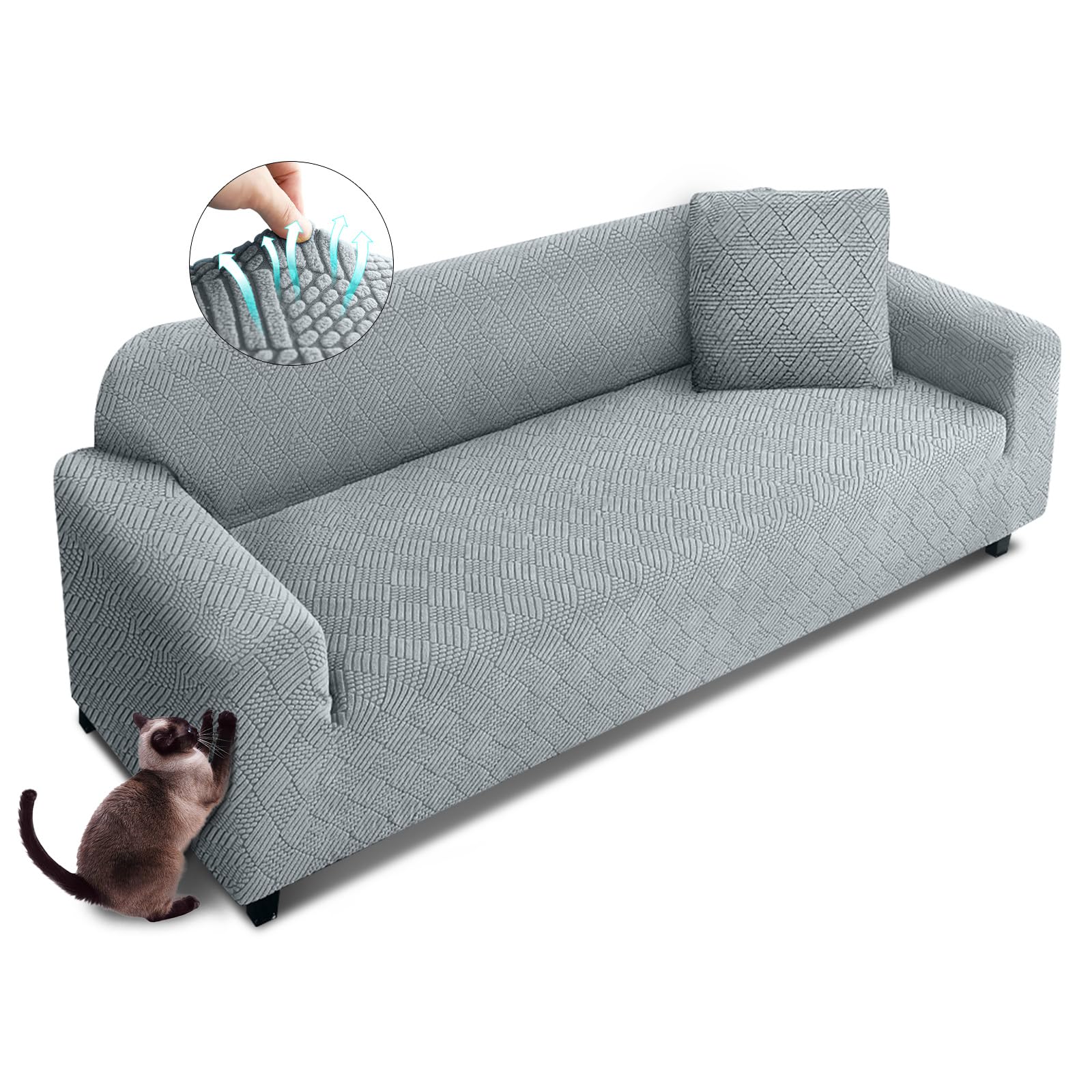 Lubardy Funda para Sala Cubre Salas Cubre Sillones Elástica Funda para ...