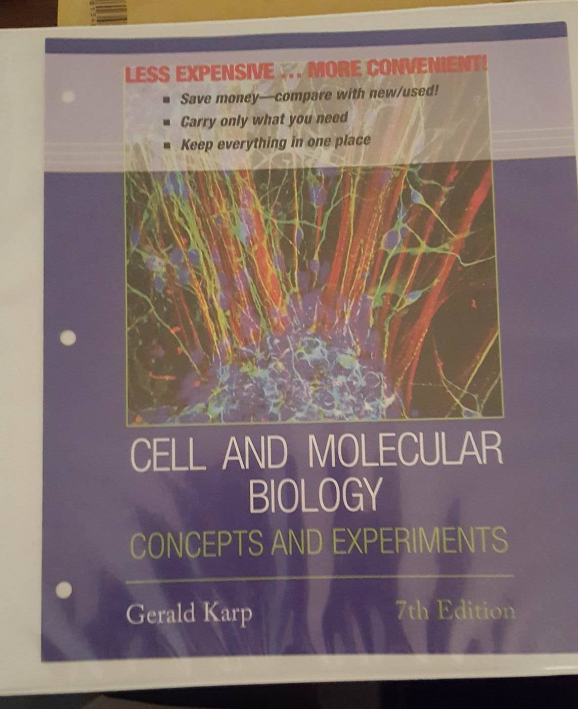 Cell and Molecular Biology: Concepts and Experiments: Amazon.co.uk ...
