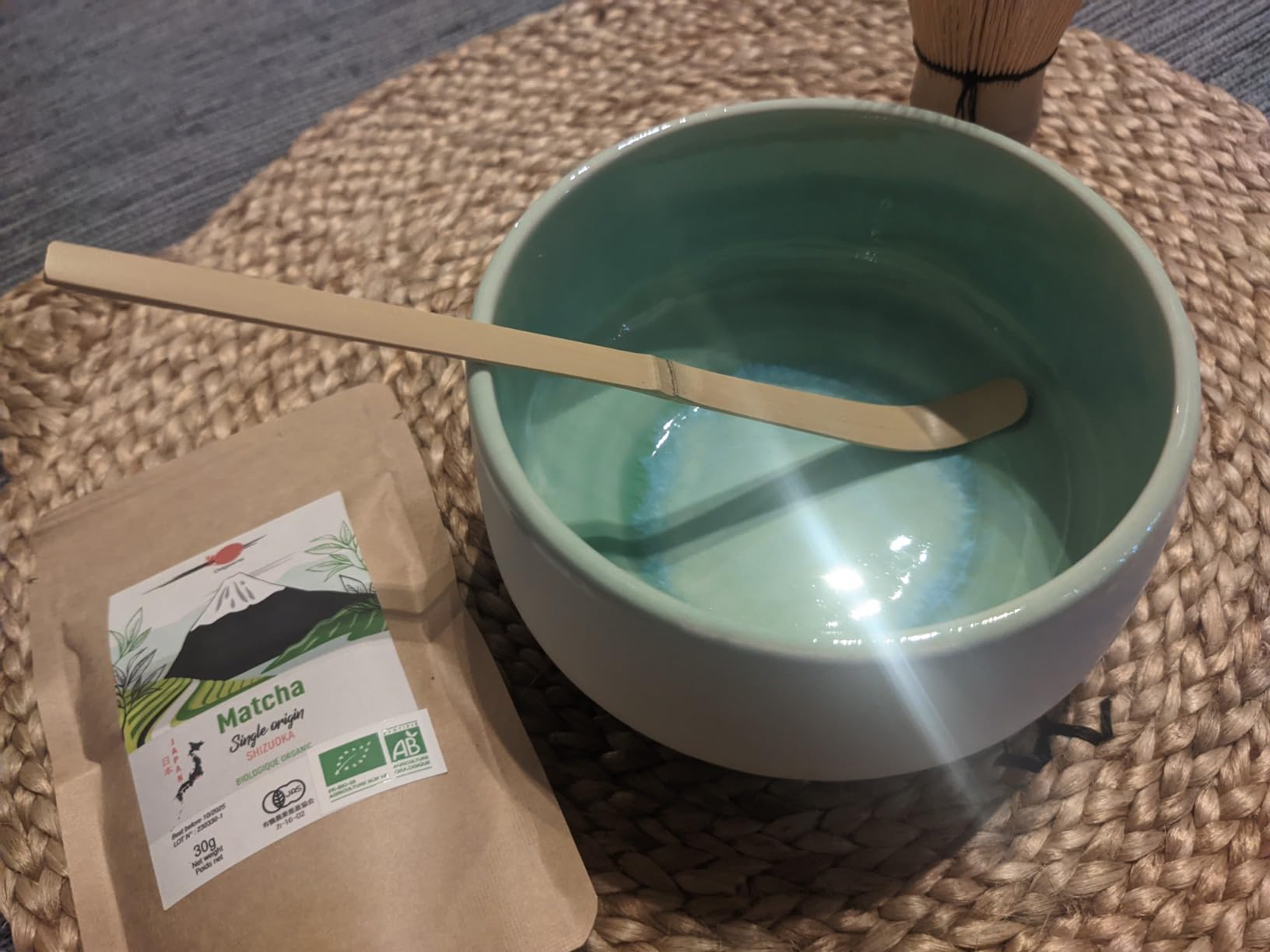 ORIGEENS MATCHA KIT con Frusta Matcha, Tazza Matcha in ceramica, Tè ...