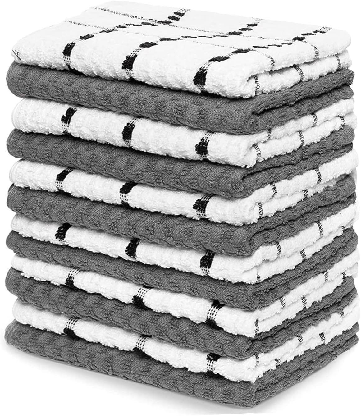 Zeppoli Kitchen Towels 12 Pack 100 Soft Cotton Dish Towels For zeppoli-kitchen-towels-12-pack-100-soft-cotton-dish-towels-for