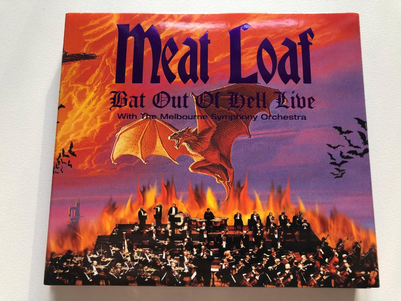 Bat Out of Hell - Live With The Melbourne Symphony Orchestra [CD+DVD] by Meat Loaf: Amazon.co.uk ...