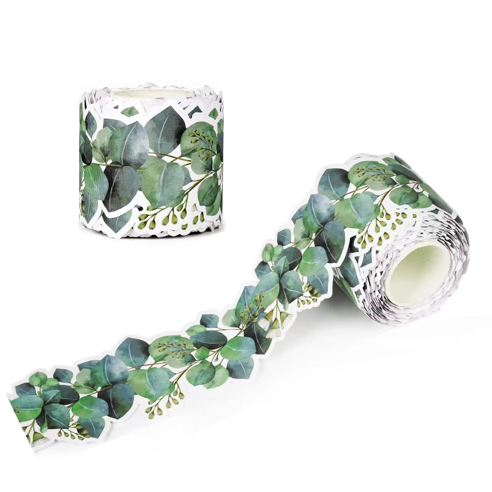 Snapklik.com : 98ft Eucalyptus Die-Cut Border Trim For Bulletin Boards ...