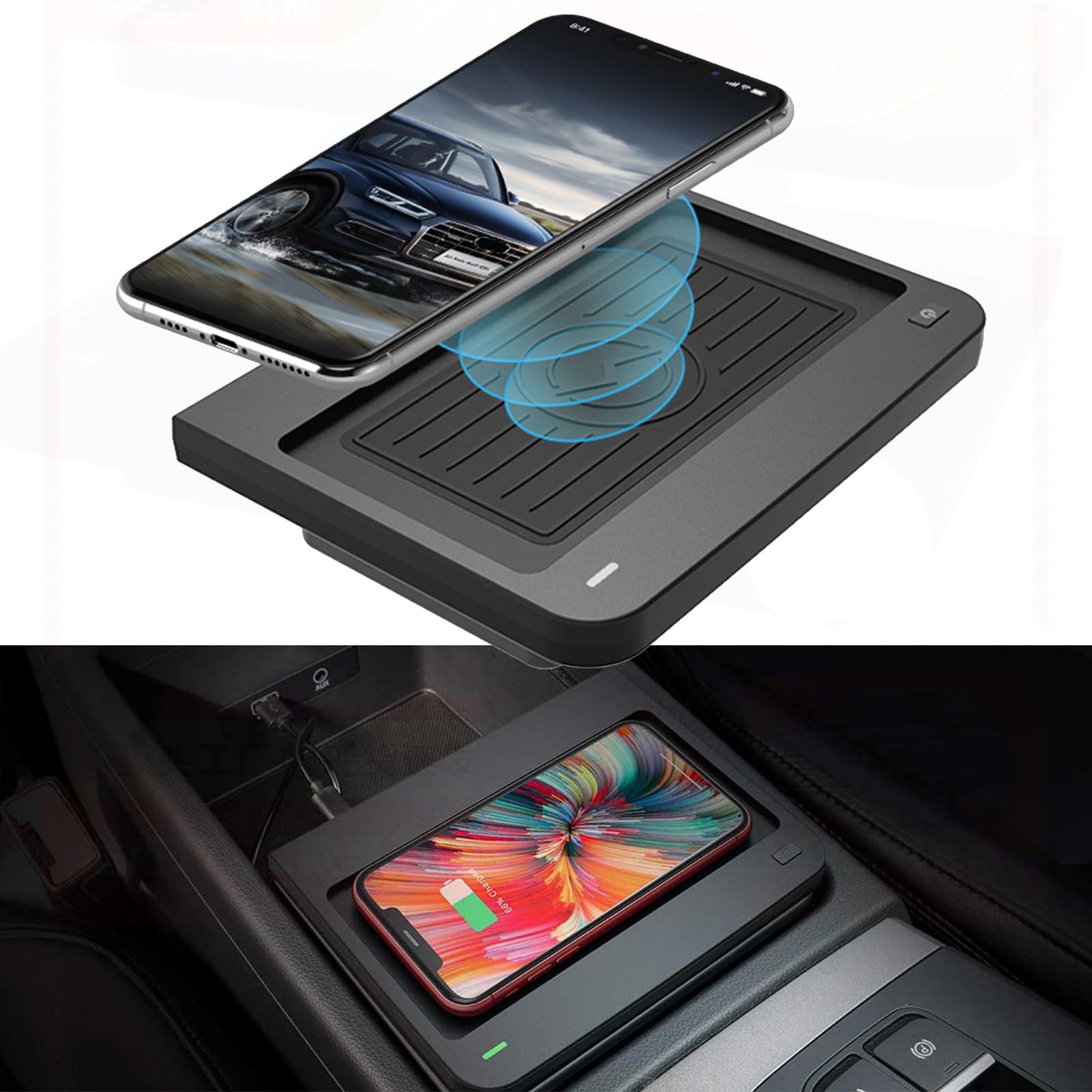 Amazon.com: Wireless Car Charger Compatible with Audi Q5/ SQ5 2022 2021 ...