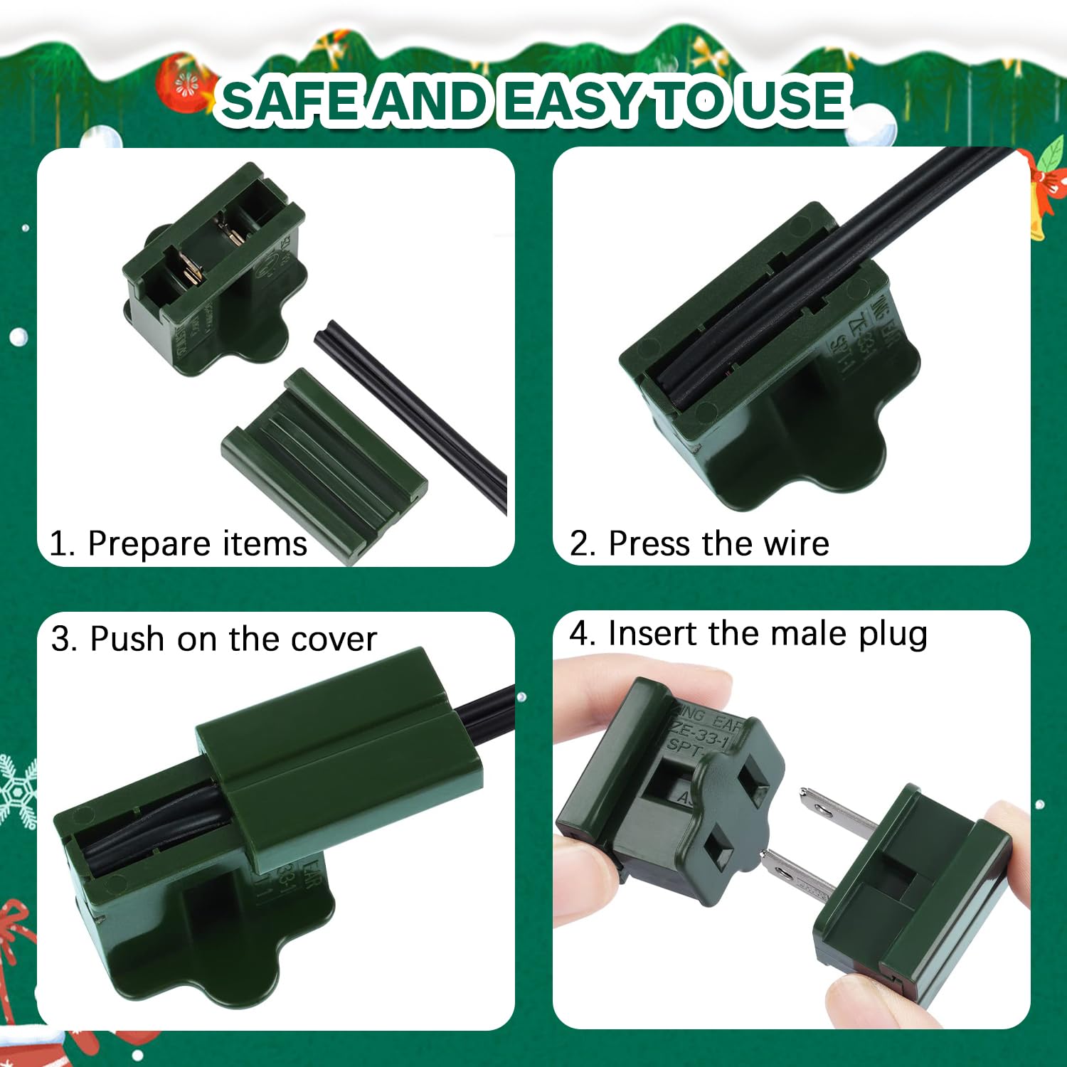 Snapklik.com : 40 Pack SPT-2 Christmas Lighting Male And Female Vampire ...