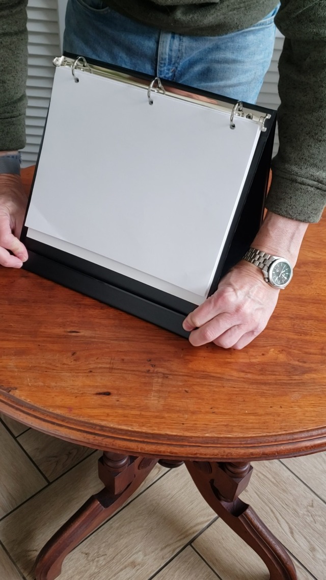 Watch How to use our flip over the top style easel binder on Amazon Live