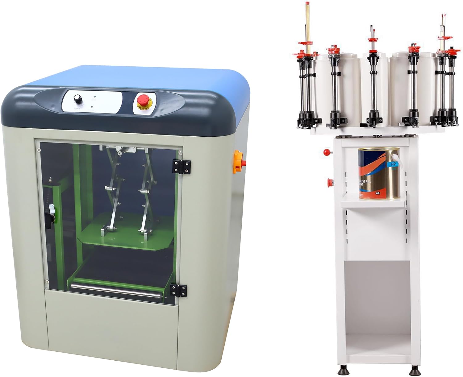 TECHTONGDA 5 Gallon Paint Shaker Mixing Machine with Paint Tinting ...
