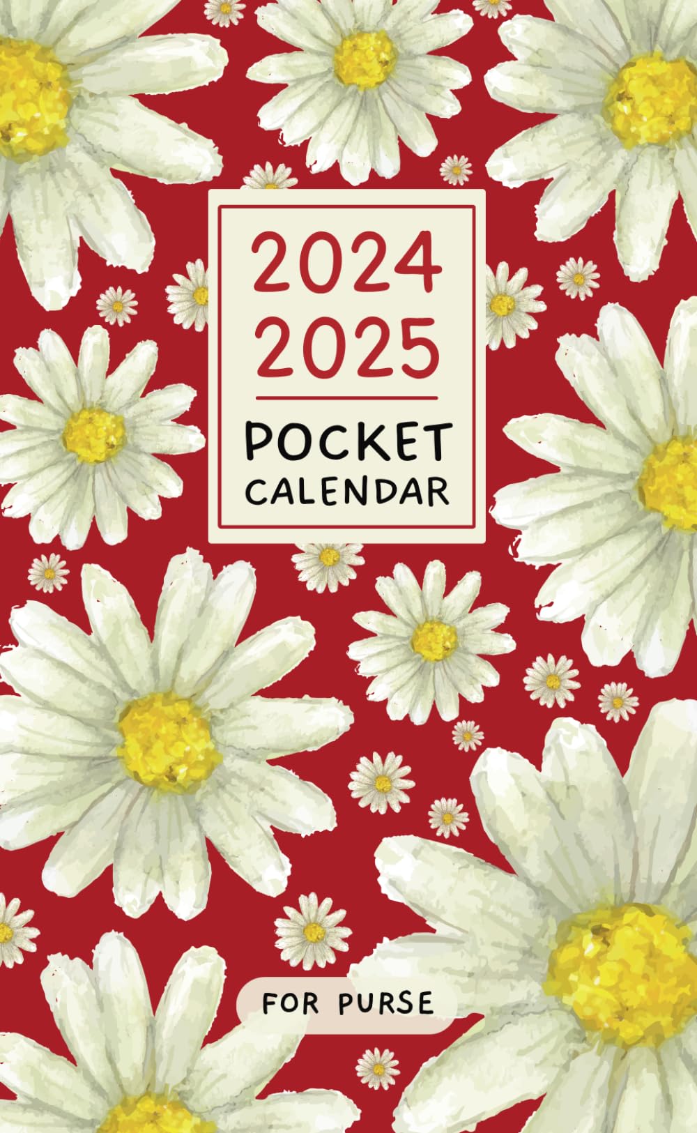 Amazon.com: Pocket Calendar 2024-2025 for Purse: Small Size Monthly ...