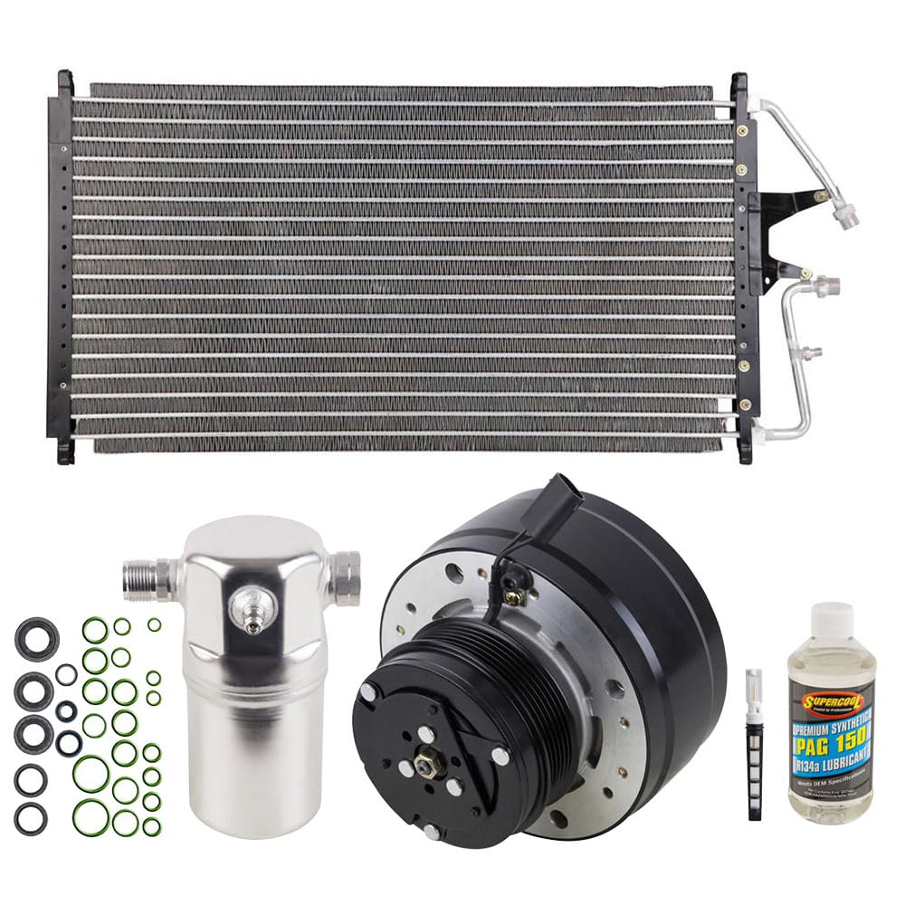Amazon.com: A/C Kit w/AC Compressor Condenser & Drier For Chevy & GMC ...
