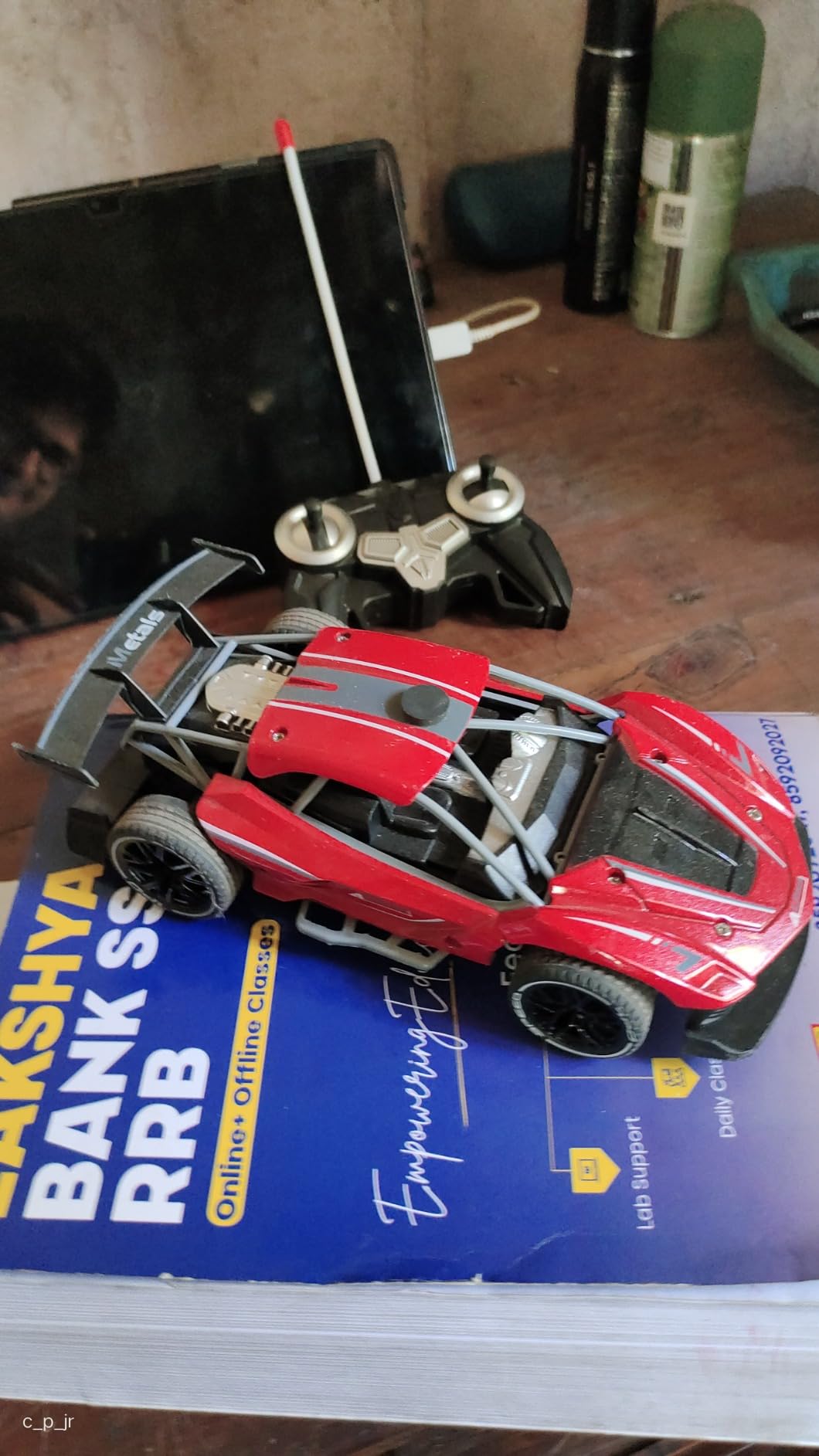 VGRASSP Cool Remote Control Sports Car High Speed Stunt RC Car Alloy ...