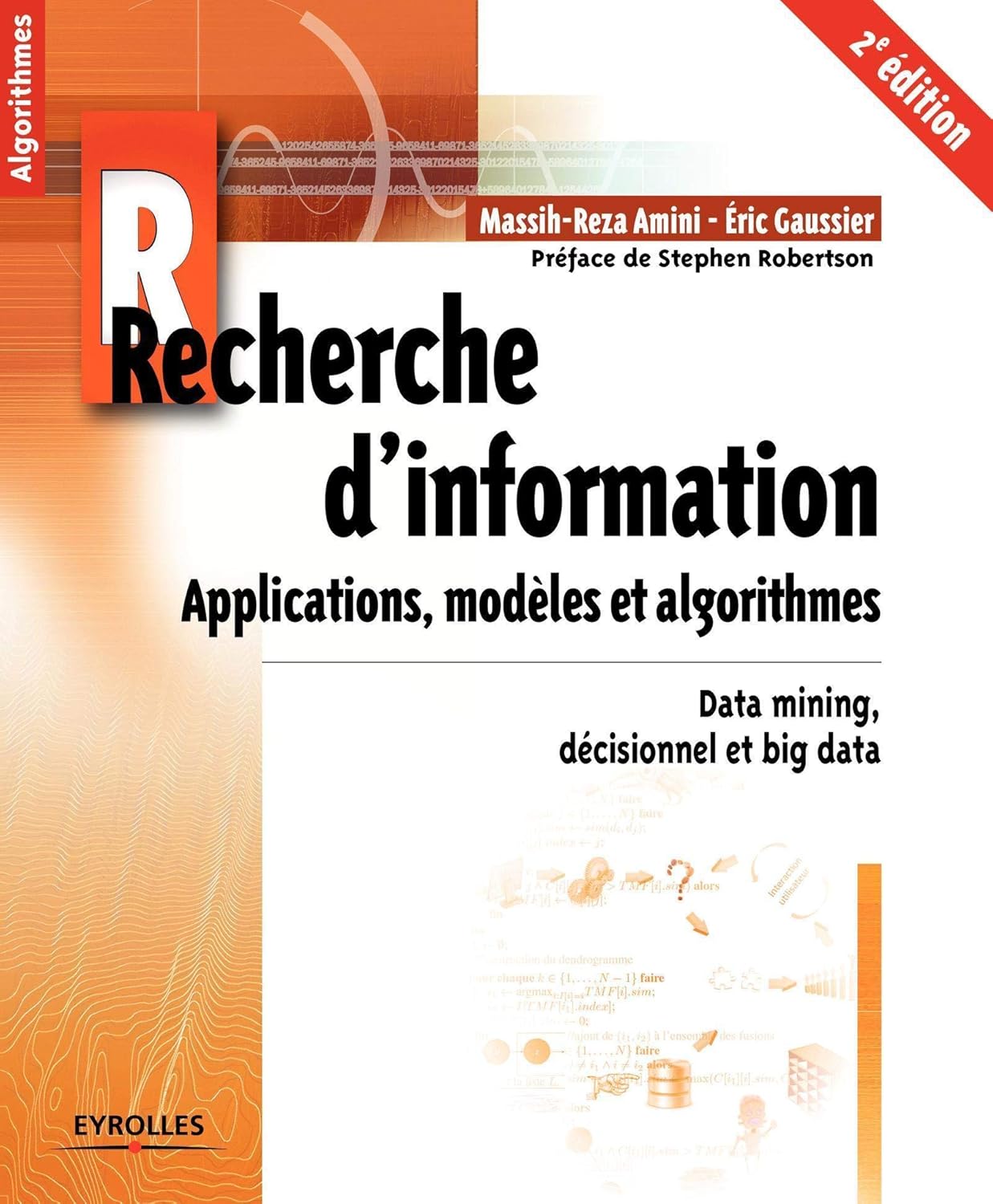 Amazon.com: Recherche d'information - Applications, modèles et ...