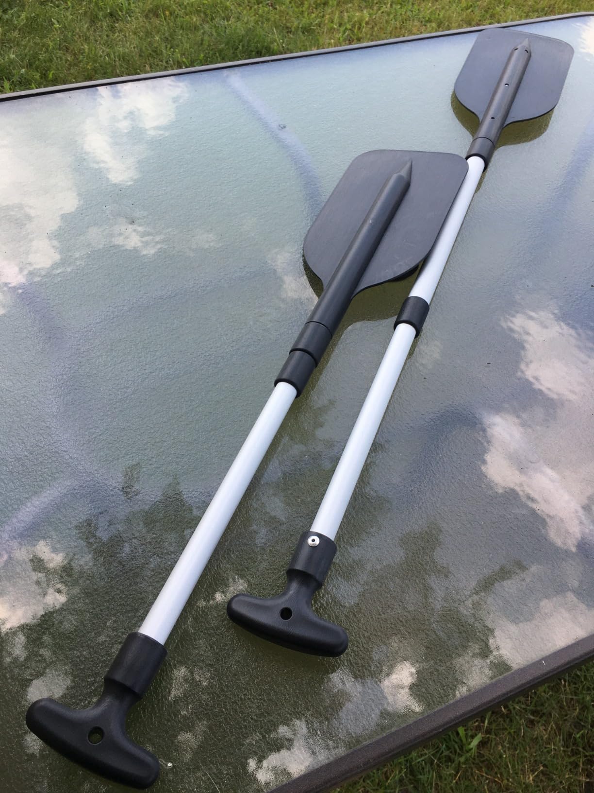 $8/mo - Finance Tradder 2 Pcs Canoe Paddle Boat Paddles Telescoping ...