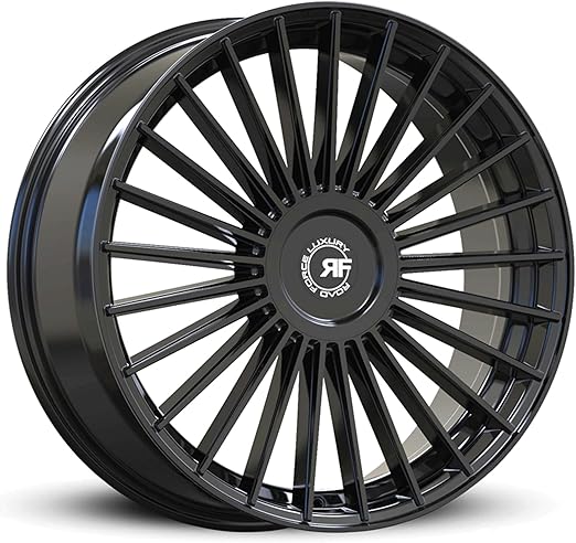 Amazon.com: Road Force Wheels RF22 | Staggered 22 Inch Rims (Set of 4 ...