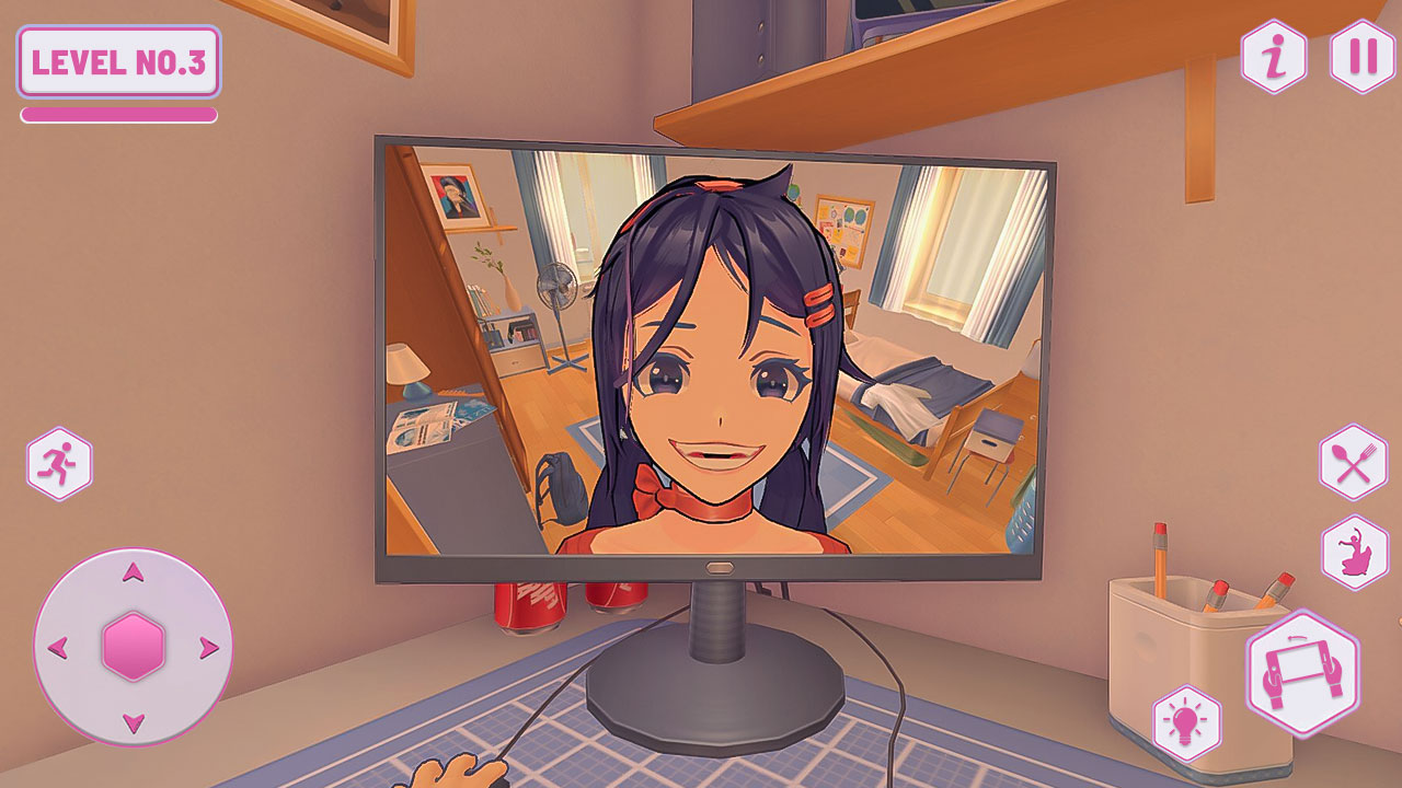 Miside Anime Sakura Simulator Games 3D: Miside Anime High School Girl ...