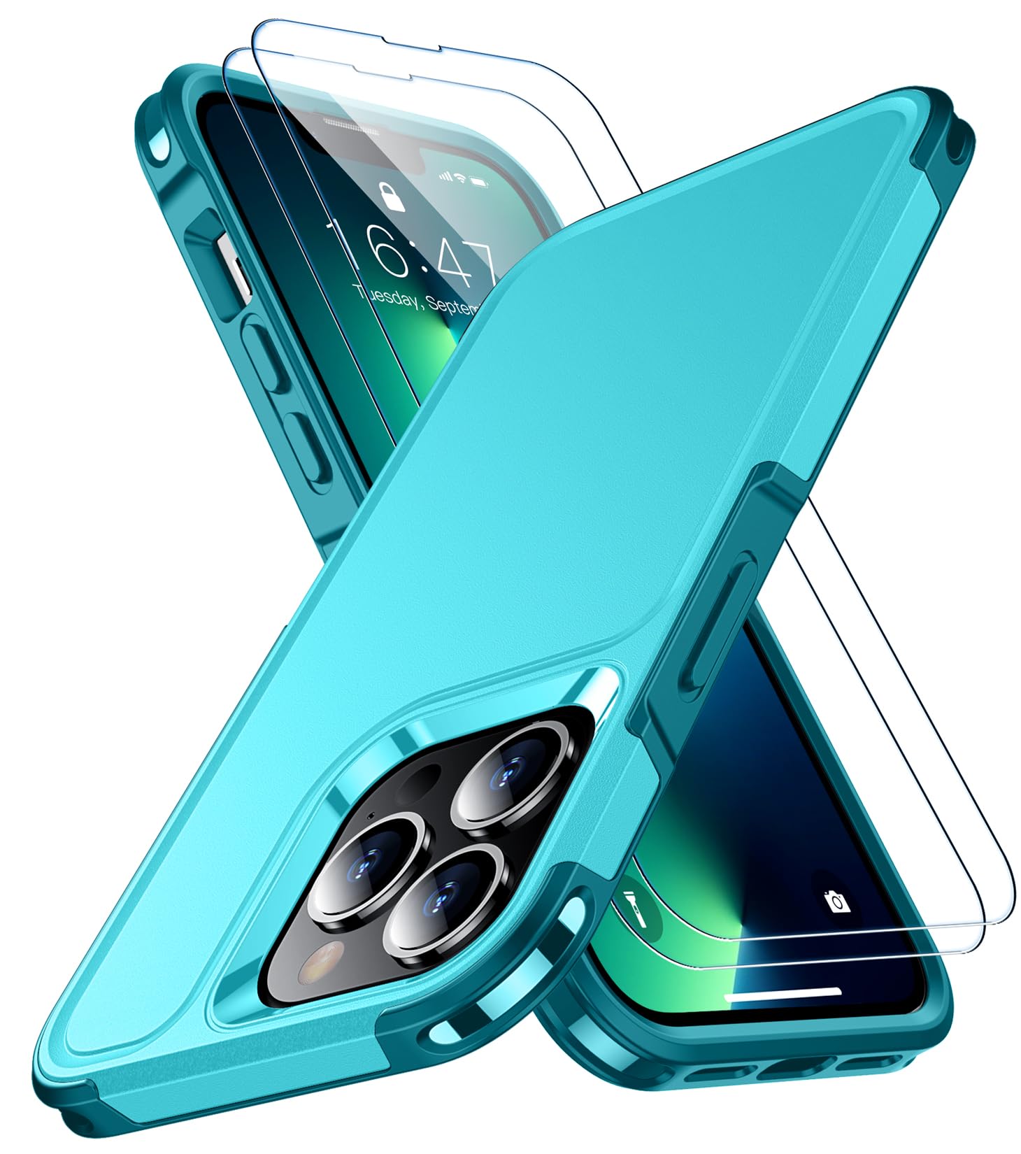 Amazon.com: SPIDERCASE Designed for iPhone 13 Pro Case, [10 FT Military ...