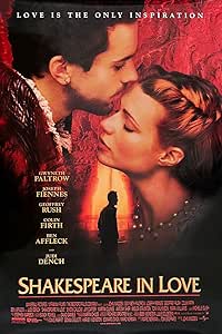 Amazon.com: SHAKESPEARE IN LOVE MOVIE POSTER 2 Sided RARE ORIGINAL INTL ...