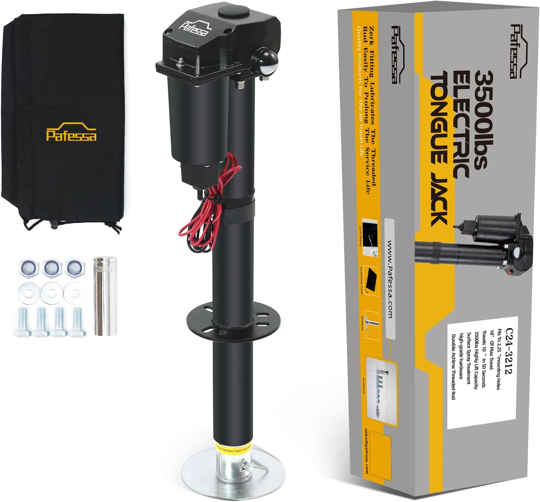 Amazon.com: VEVOR Electric Trailer Dolly, 5000lbs Towing Capacity, 350W ...