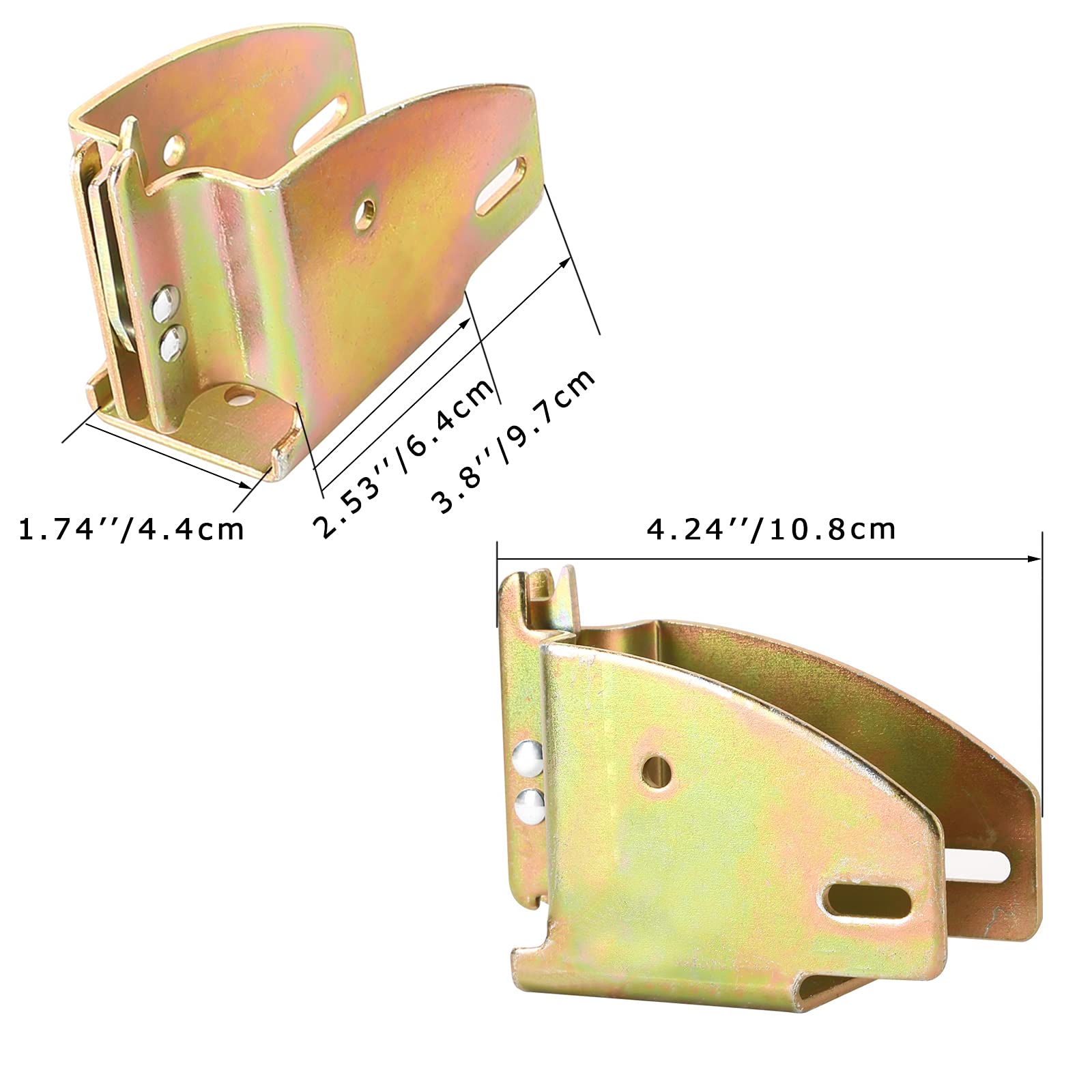 ATPTOOL 10 Pack E Track Wood Beam Socket Fittings,E Track Beam Socket,E ...