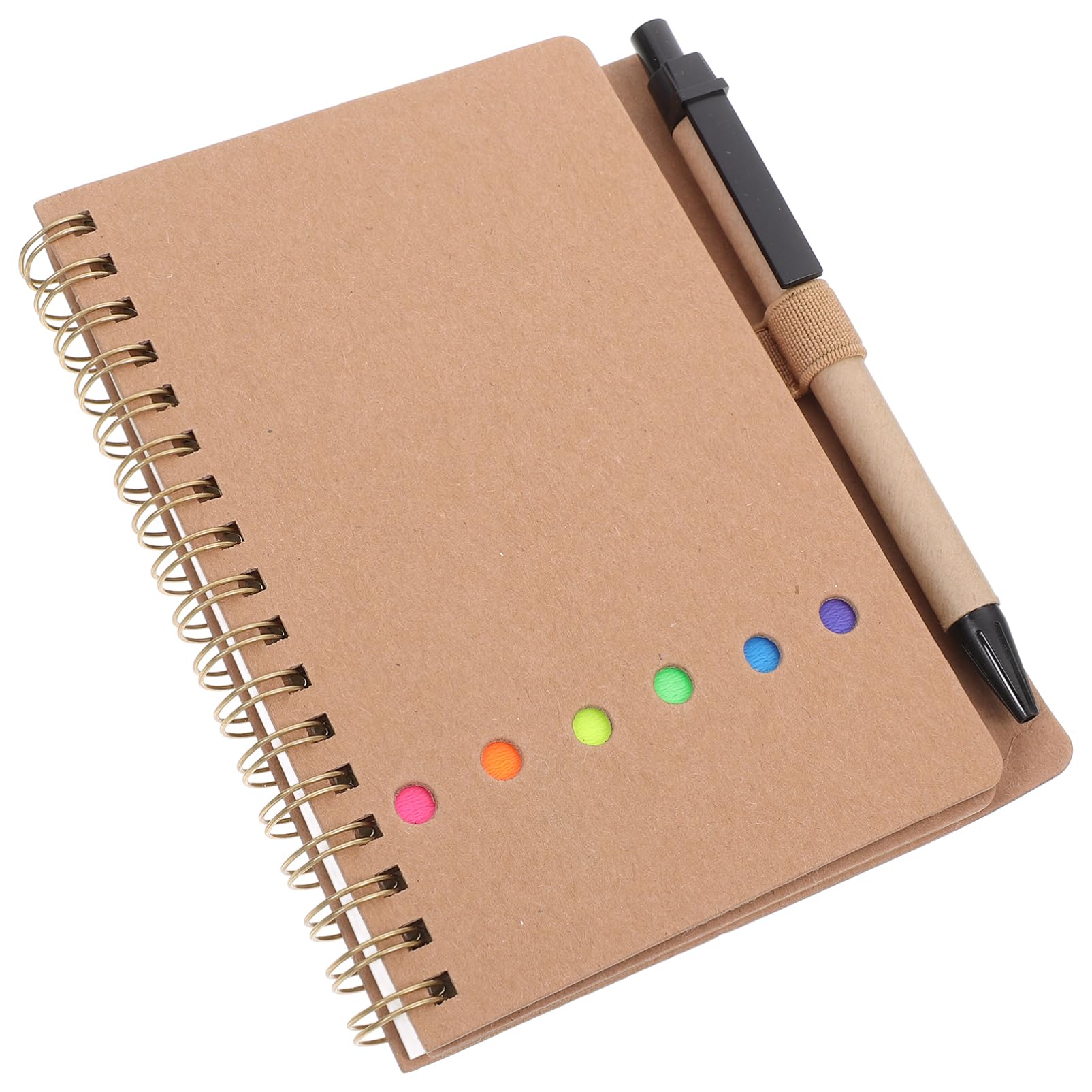 Amazon.com: SEWACC Notebooks with Pockets Pocket Sized Notebook Spiral ...