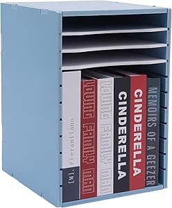 Amazon.com: Desktop Sorter Vertical Paper Organizer, 11 Compartment ...