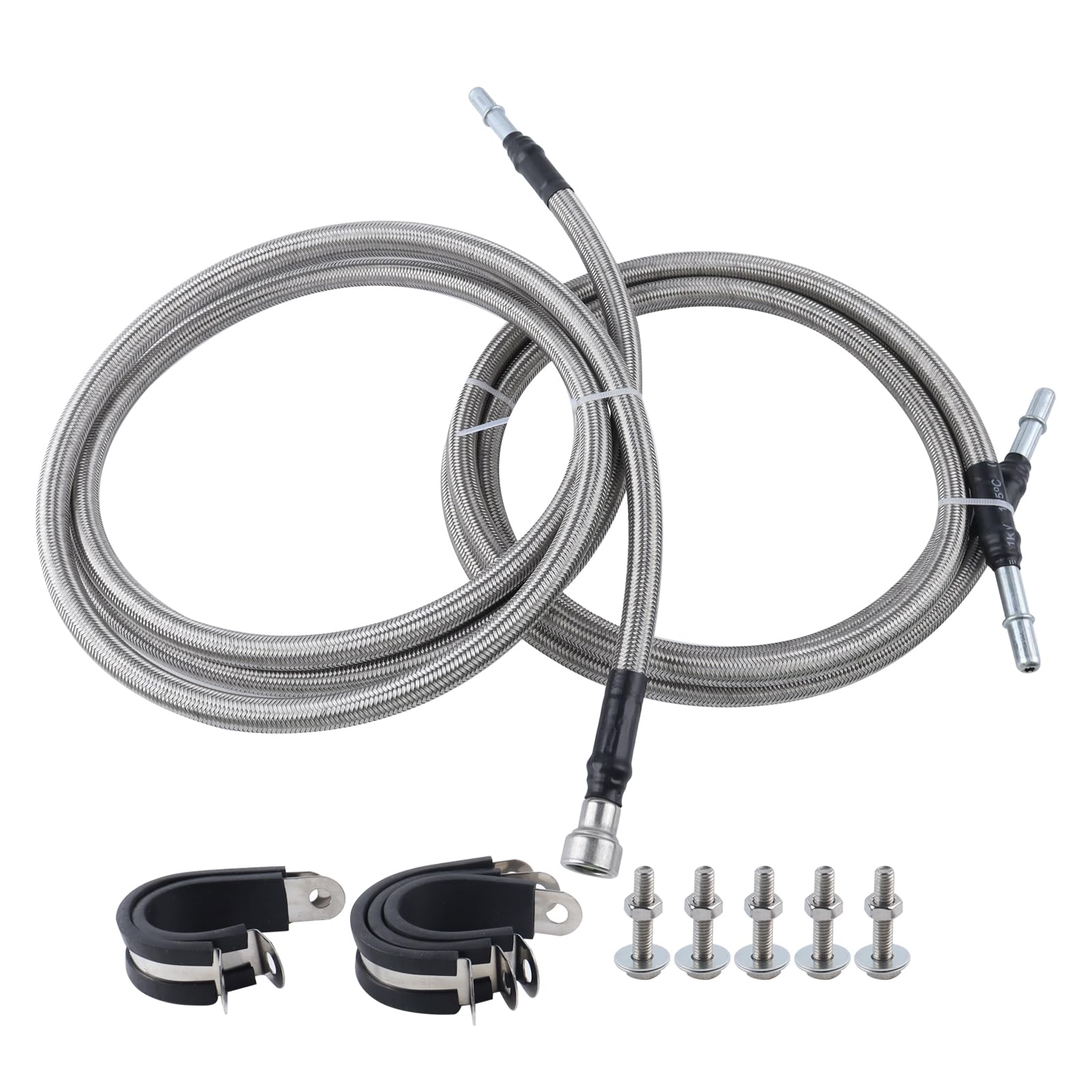 Snapklik.com : Stainless Fuel Line Kit 819-816 For Chevy Silverado/GMC ...