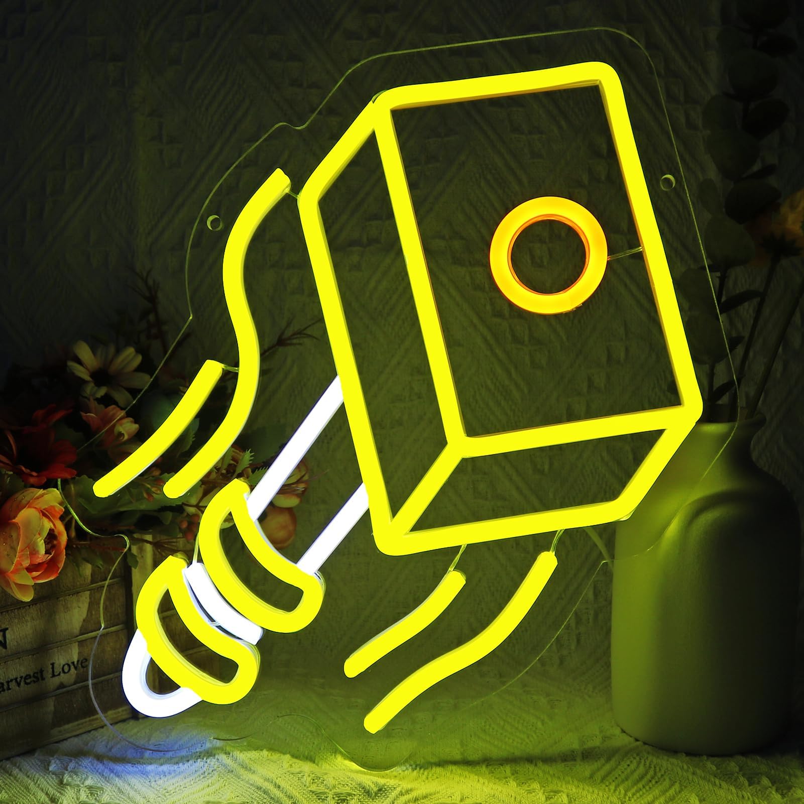 Amazon.com : World Warcraft Neon Signs Horde Logo Neon Lights Warcraft ...