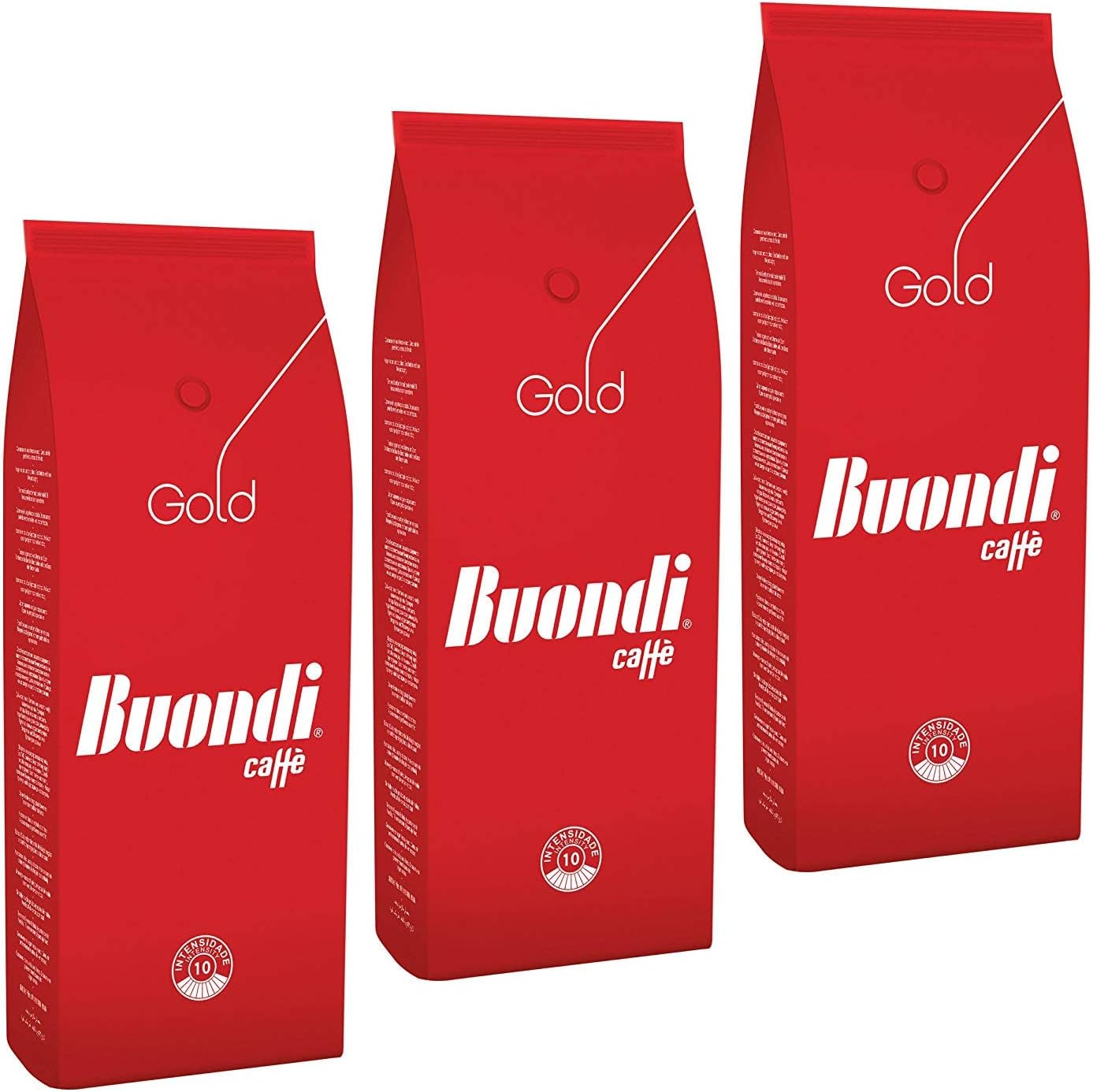 Buondi Gold Café en Grains, Lot de 3, 3 x 1000g : Amazon.fr: Epicerie