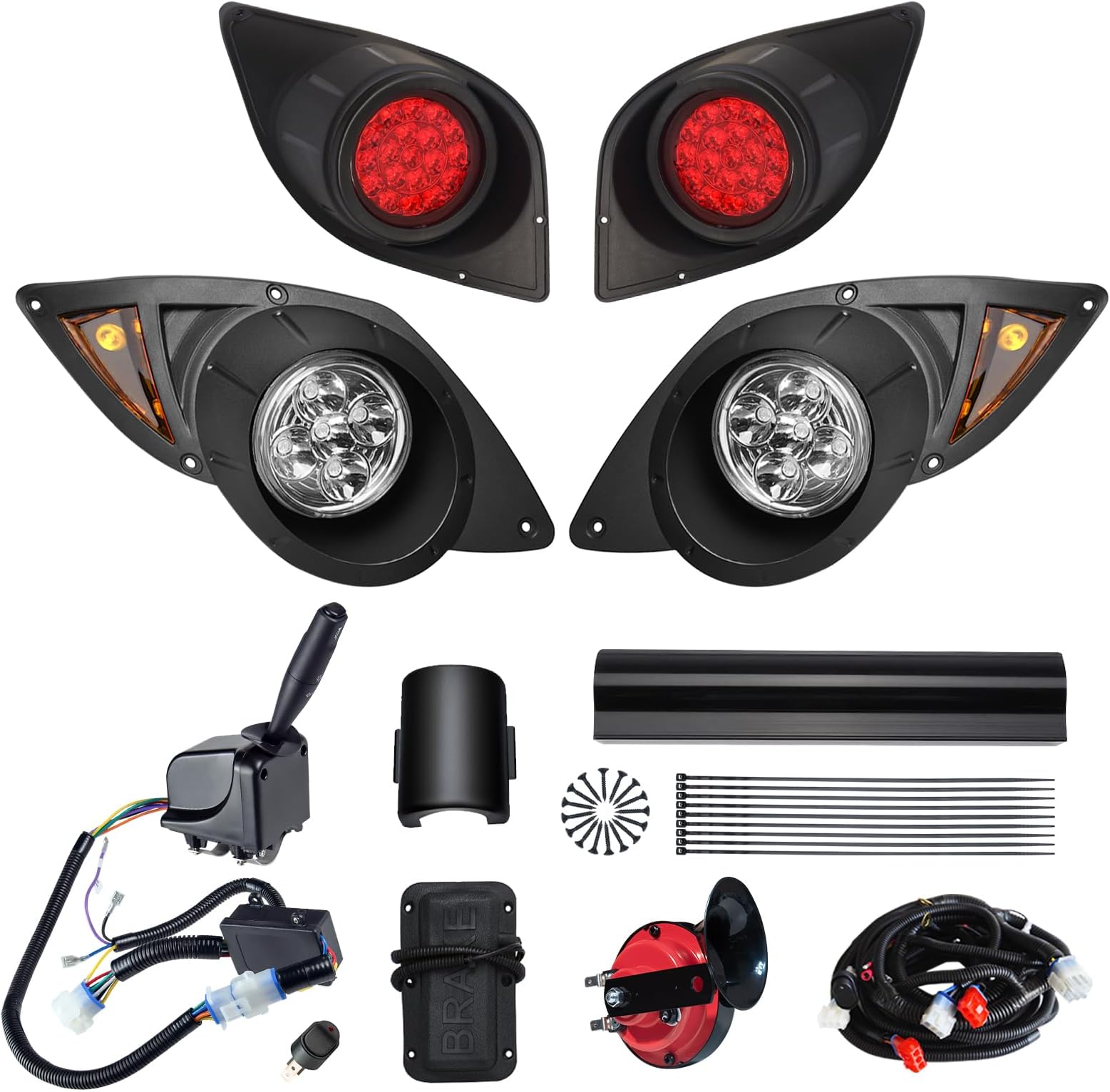 Amazon.com: Shu-Ran Golf Cart Drive 2 LED Light Kit For Yamaha 12V ...
