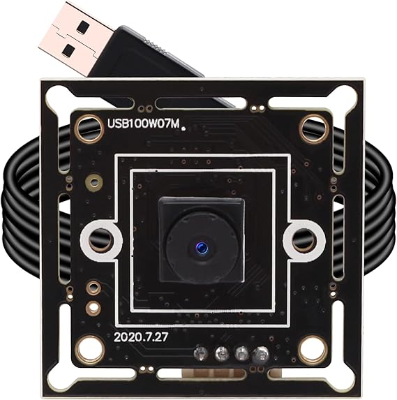 Amazon.com: ELP 720P USB Camera Super Mini Embedded Webcam Board with ...