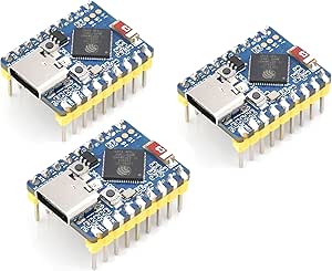 Amazon.com: 3PCS ESP32-S3 Mini Development Board with Pre-Soldered Header, Based on ESP32 ...
