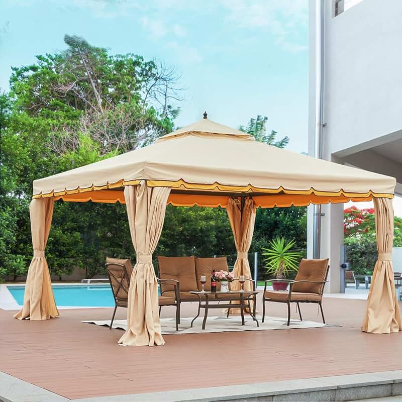 Amazon.com: Gazebos - Gazebos / Canopies, Gazebos & Pergolas: Patio ...