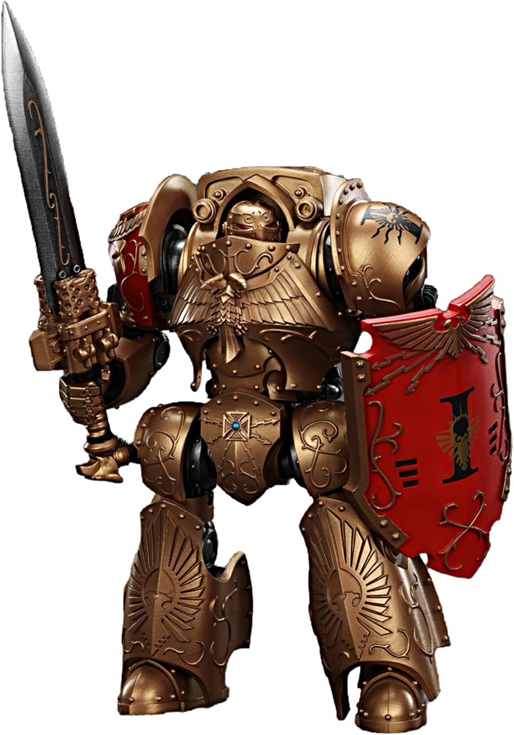 Amazon.com: JOYTOY Warhammer 40k 1/18 Action Figure Legio Custodes ...