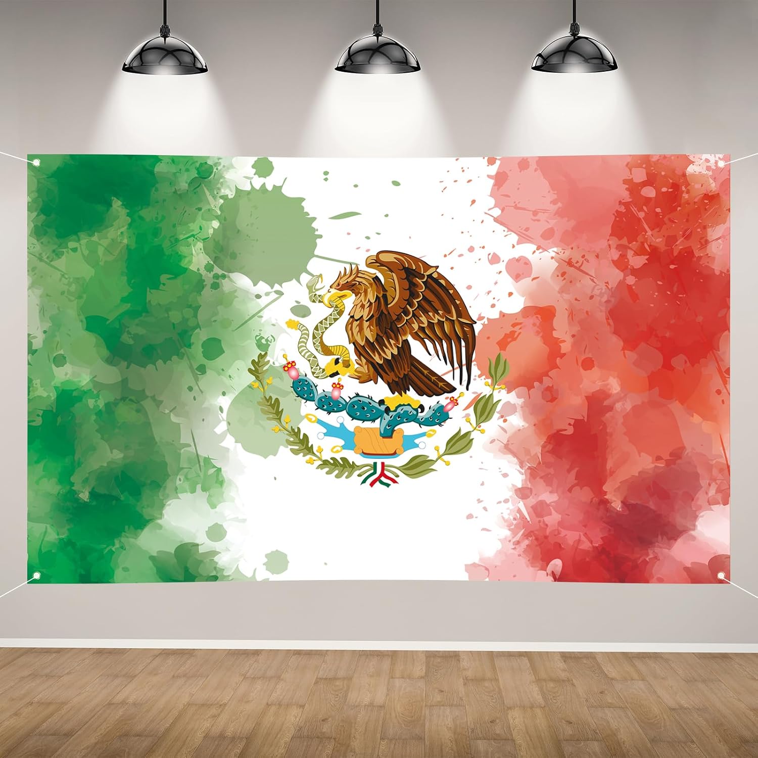 Amazon.com : Viva Mexico Photo Backdrop Dia De La Independencia Banner ...