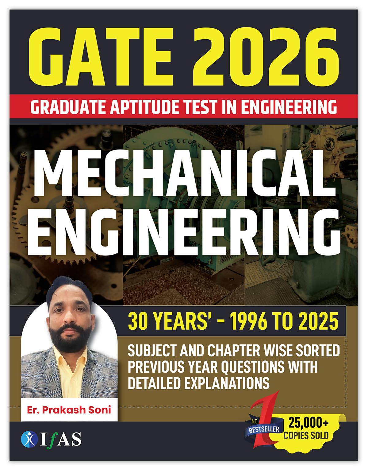 Gate Mechanical Engineering 2026 Book 30 Years Previous Year Solved ...