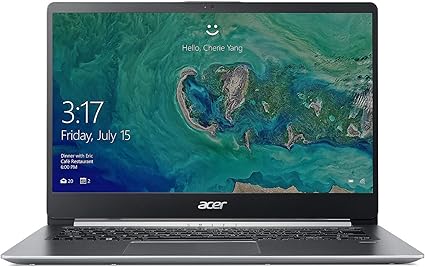 Amazon.com: Acer 14in Swift 1 Laptop Intel Pentium Silver N5000-1.1GHz ...