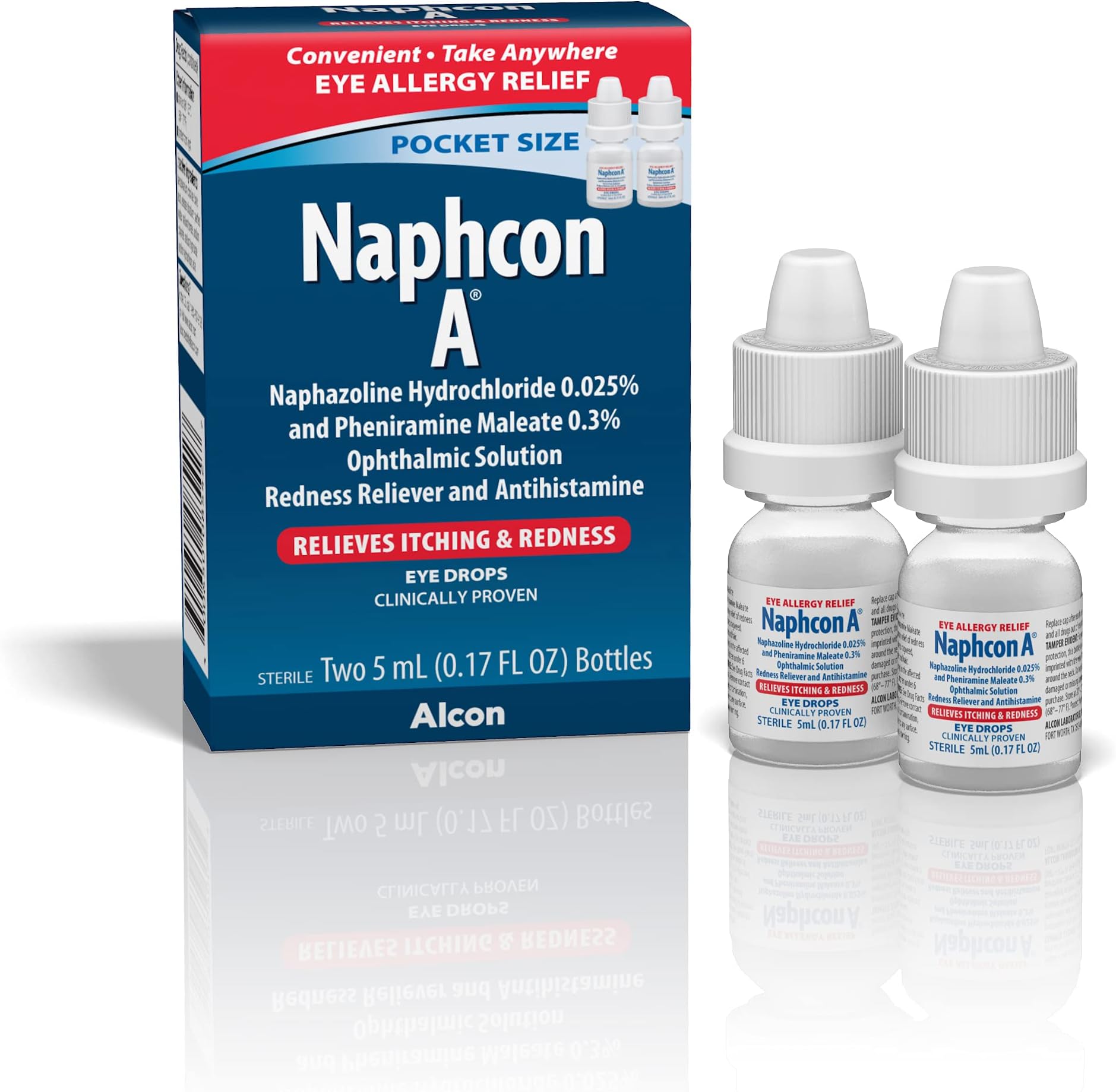 Amazon.com: Naphcon-A Eye Drops, Twin Pack, 2 Count of 0.17 Fl Oz ...