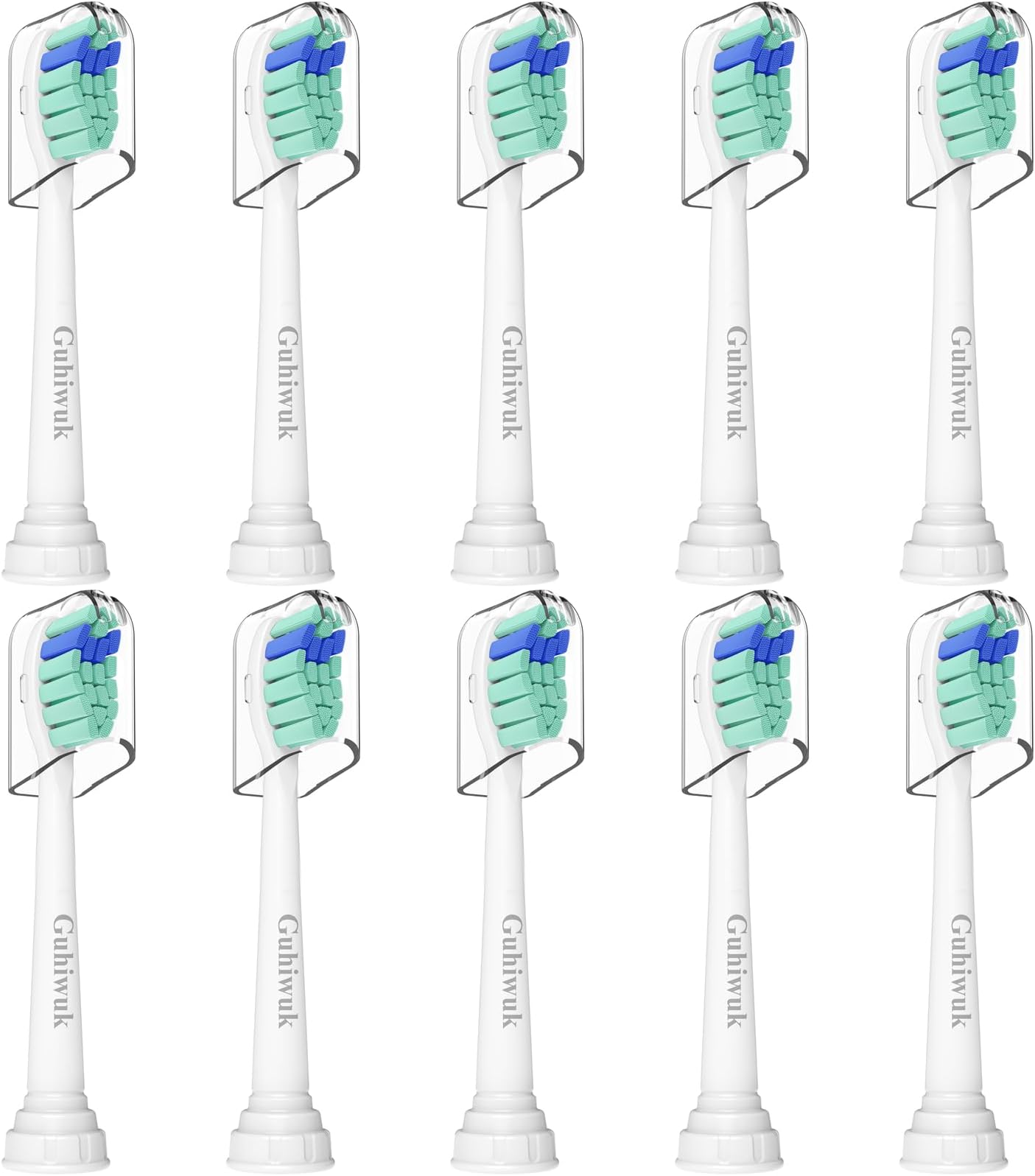 Amazon.com : Guhiwuk for Philips Sonicare Replacement Heads, Toothbrush ...