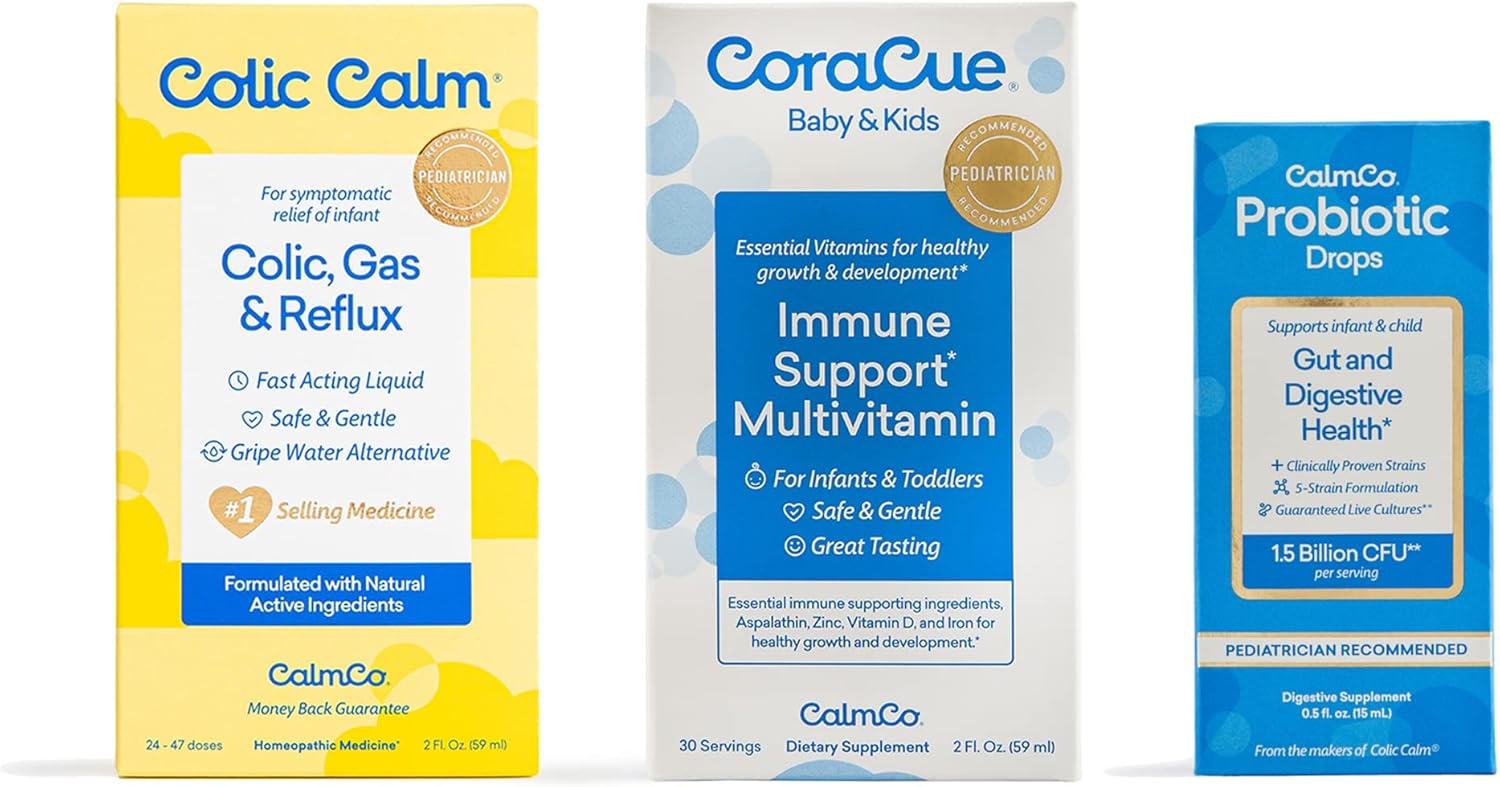 Amazon.com: Colic Calm Homeopathic Gripe Water (2oz), CoraCue Immune ...