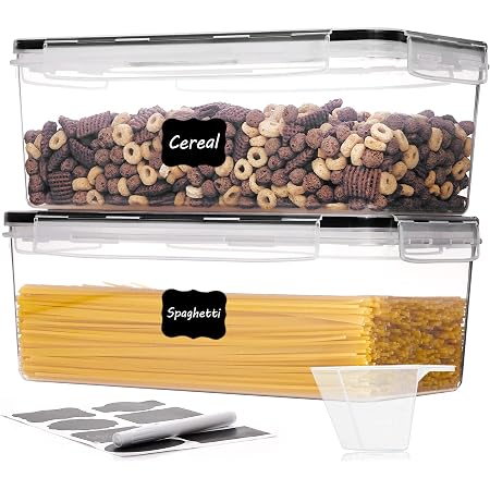 Amazon.com: Vtopmart Airtight Food Storage Containers with Lids 2PCS ...