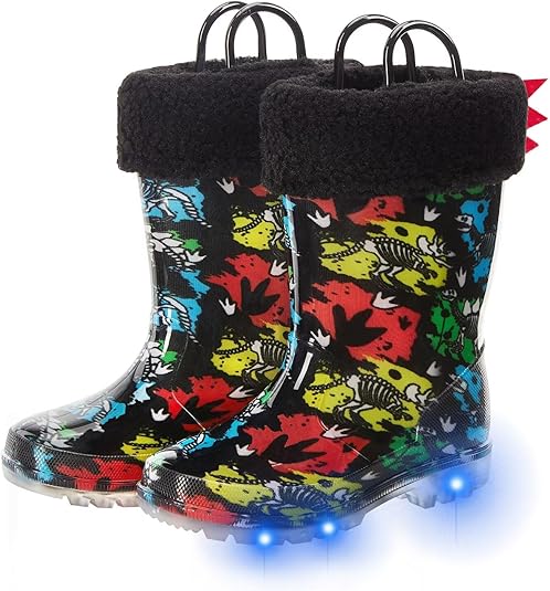 FUNCOO PLUS Wellies for Kids with Removed Warm Lining Carry Handle ...